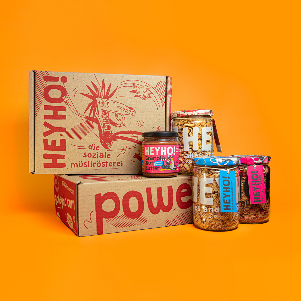 Geschenk mit Impact - HEYHO Granola, 18,00