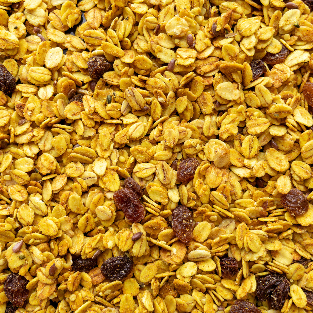 Golden ChaiChai: Bio Granola mit Ingwer & Kurkuma - HEYHO Granola, 8,00
